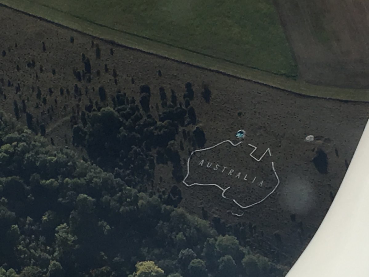 Australia from above! – The Map of Australia