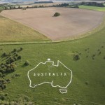 The Map of Australia – A First World War Chalk Badge at Compton ...