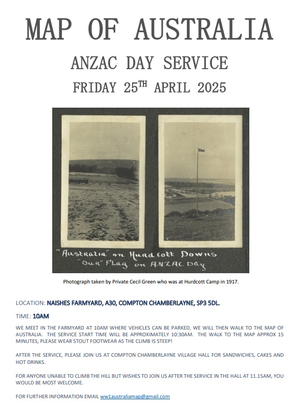 Anzac Day 2025 – The Map of Australia